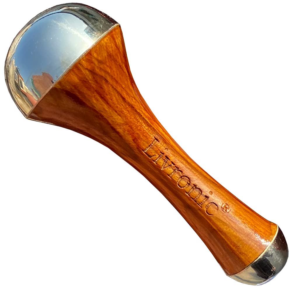 Bronze (Kansa) Wand Massager | Double Sided | Relax and Tone Face ...