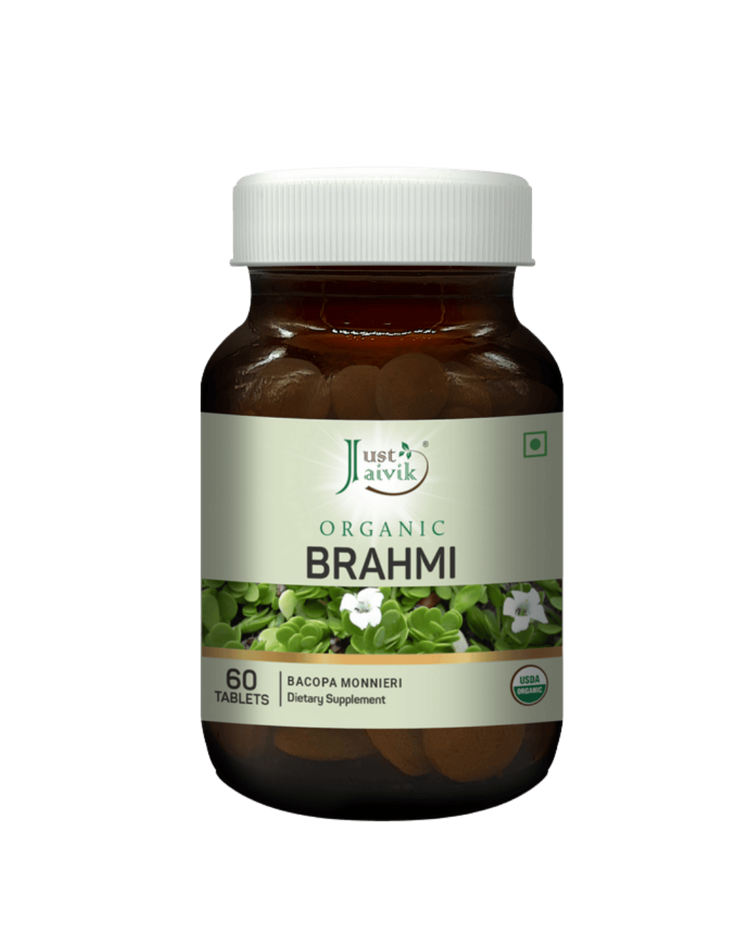 Organic Brahmi Tablets | Just Jaivik | Supplements – Ayurveda Store NZ