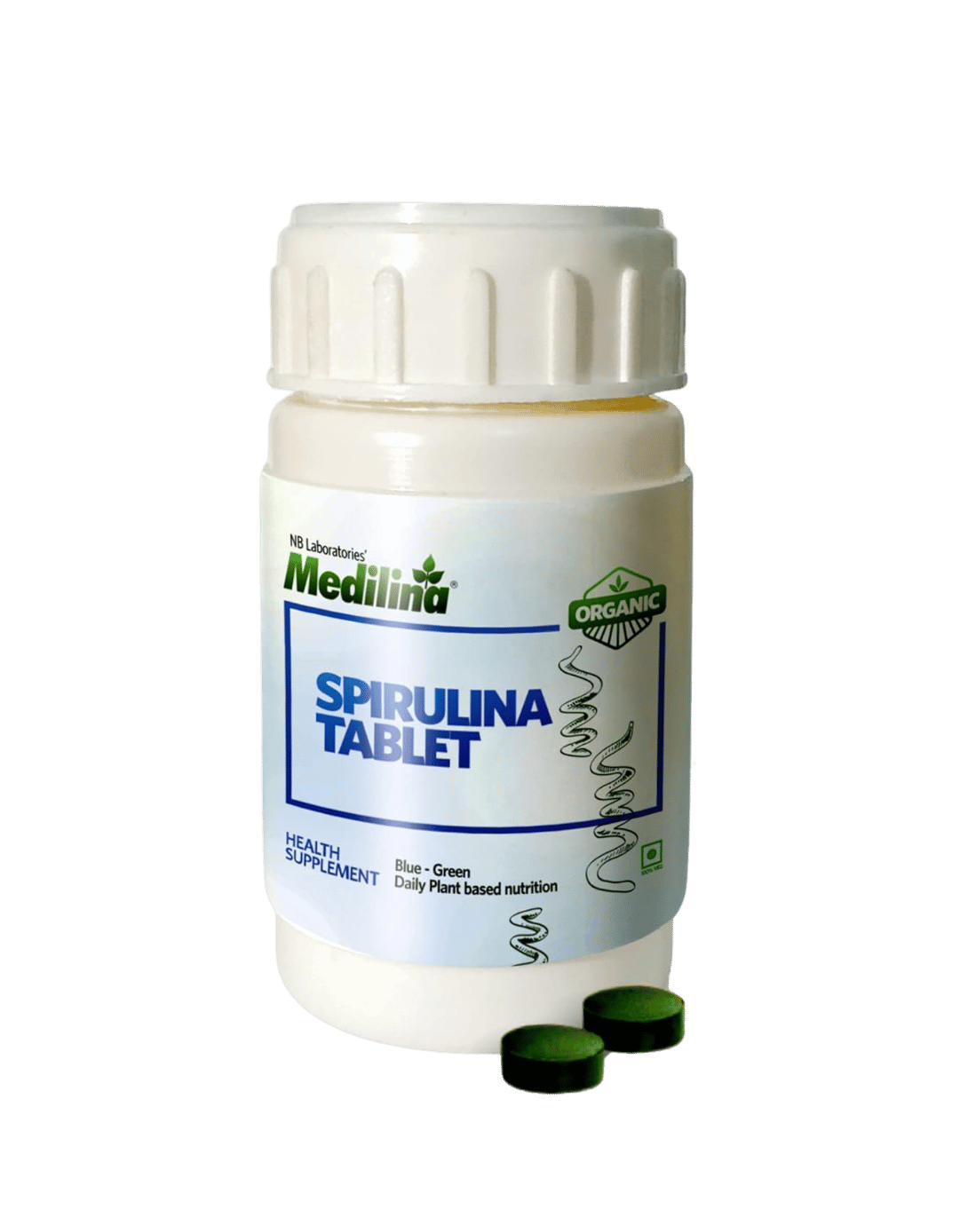 Organic Spirulina Tablets | Medilina | Supplements – Ayurveda Store NZ