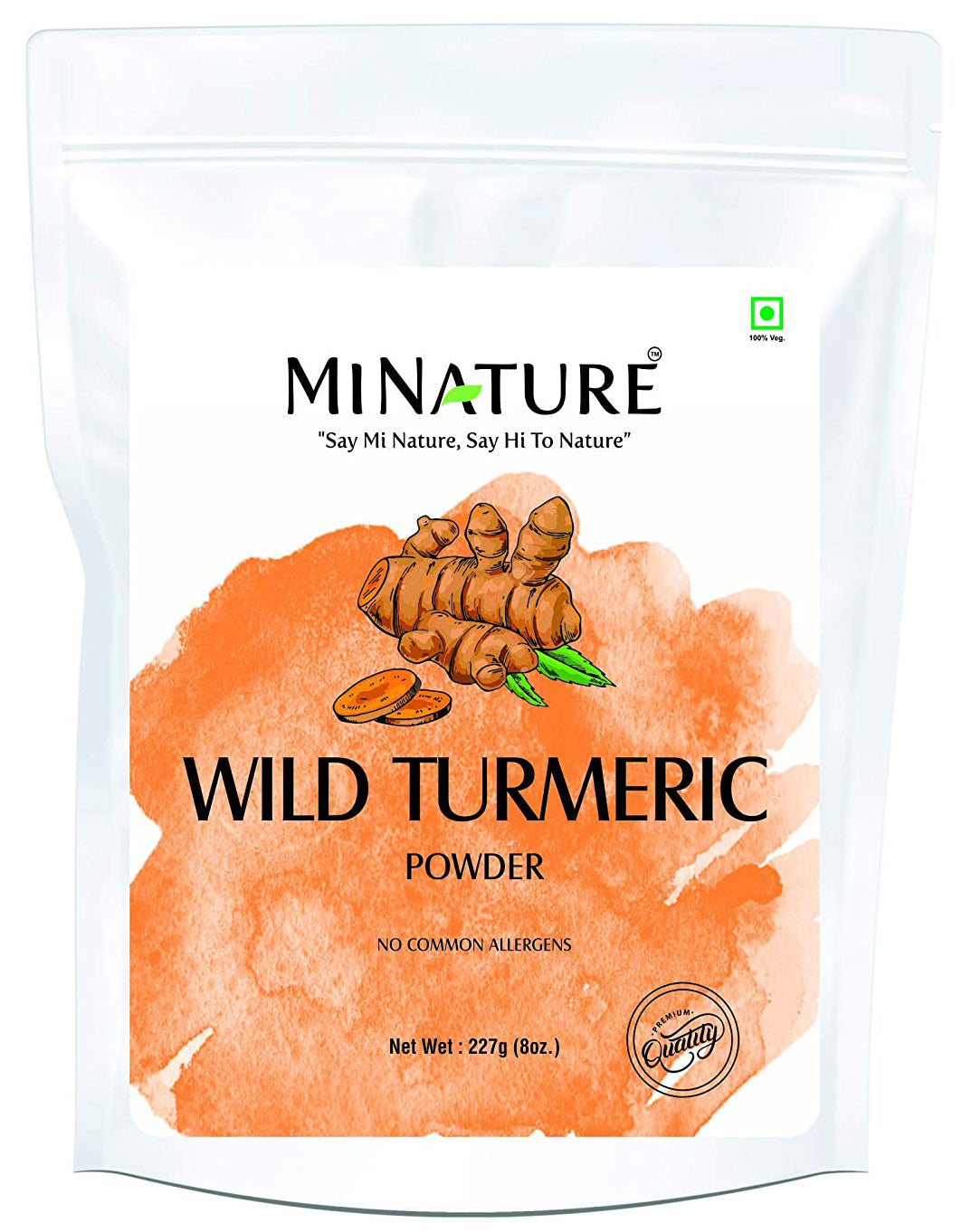 Natural Wild Turmeric Powder 277g (Curcuma Aromatica) - Kasturi manjal ...